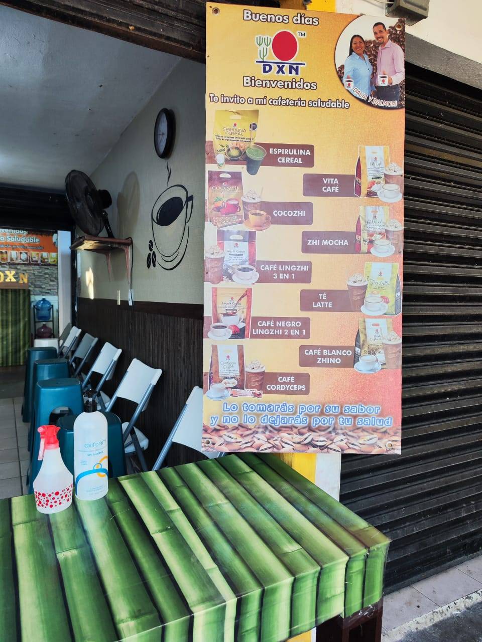 Carta de Cafetería Saludable Dalia y Balmori, Acapulco