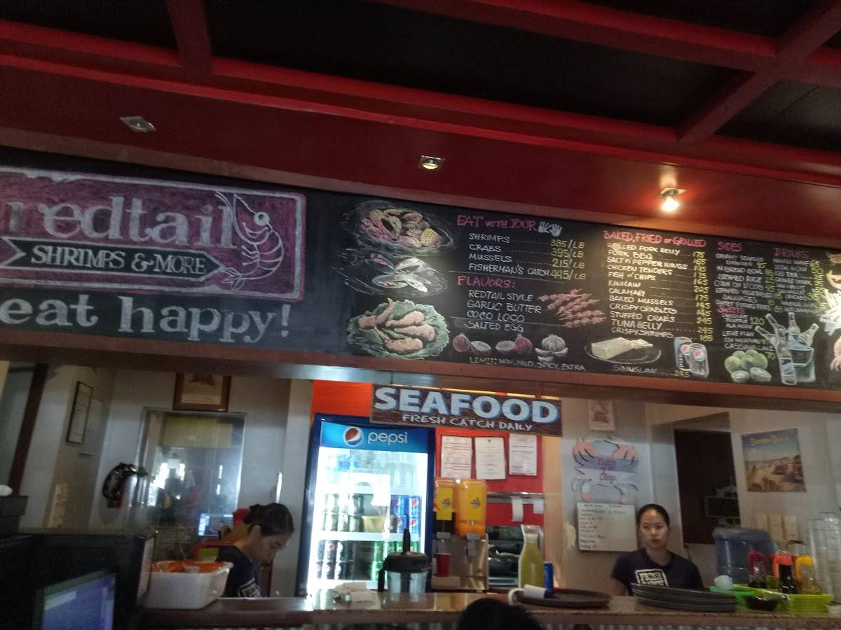 Menu at Redtail Shrimps & More restaurant, Cagayan de Oro, FMM4+69R