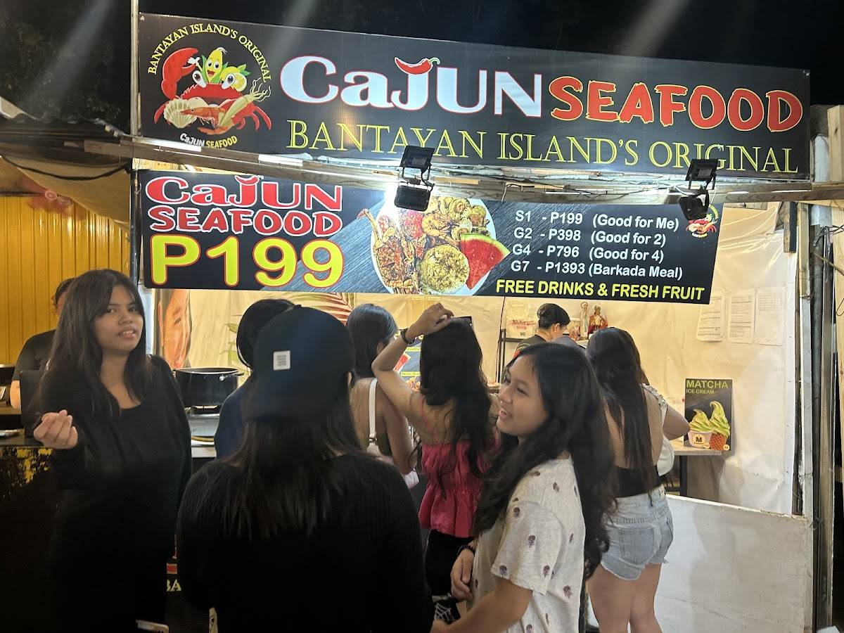 Menu at Cajun Seafood Bantayan Island's Original restaurant, Cebu City