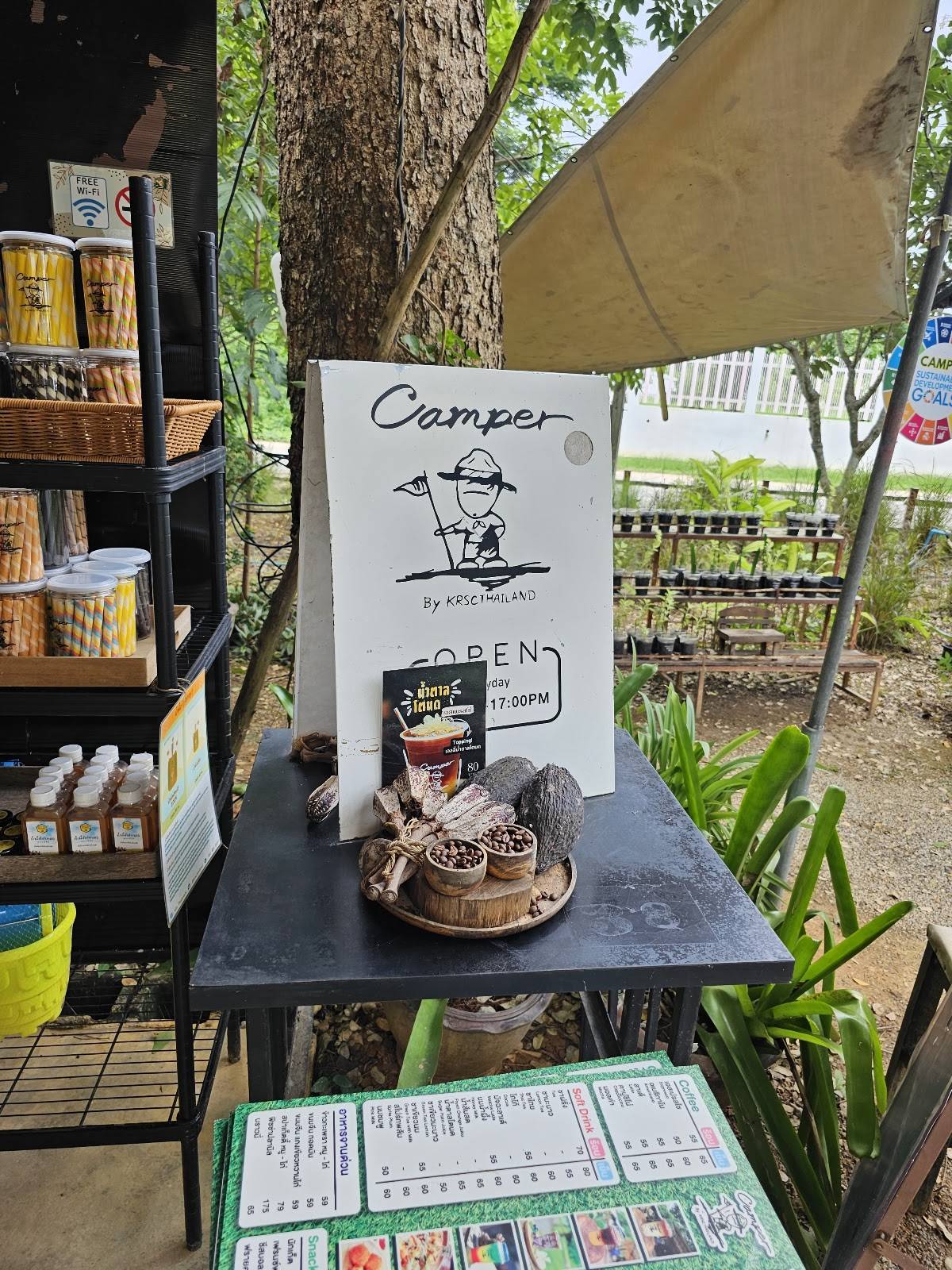 Carta de Camper Coffee & Chill Cafe, Kaeng Krachan