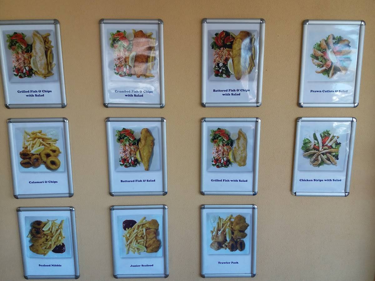 Menu at Captain Cooks Fish & Chips fast food, Cairns North