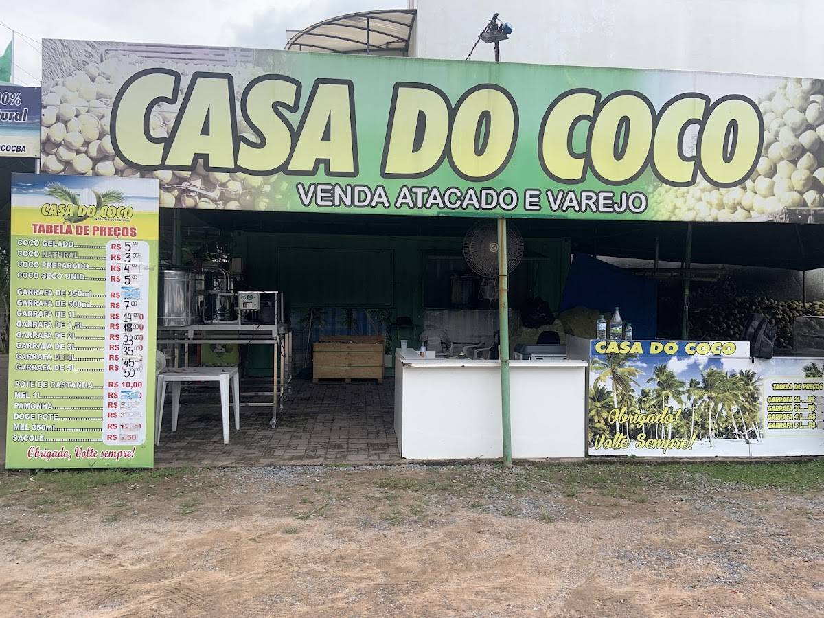 Menu at Casa Do Coco pub & bar, Cuiabá
