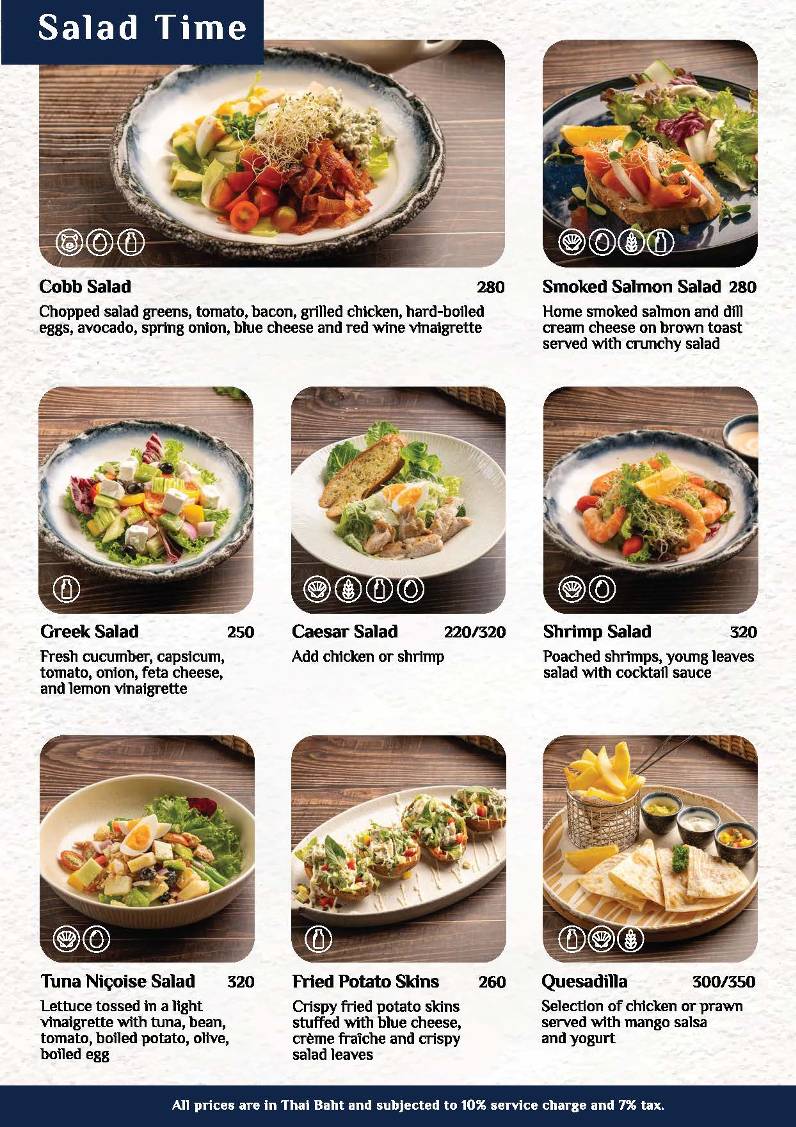Menu at Charm Thai Restaurant, Kathu, Thawewong Rd