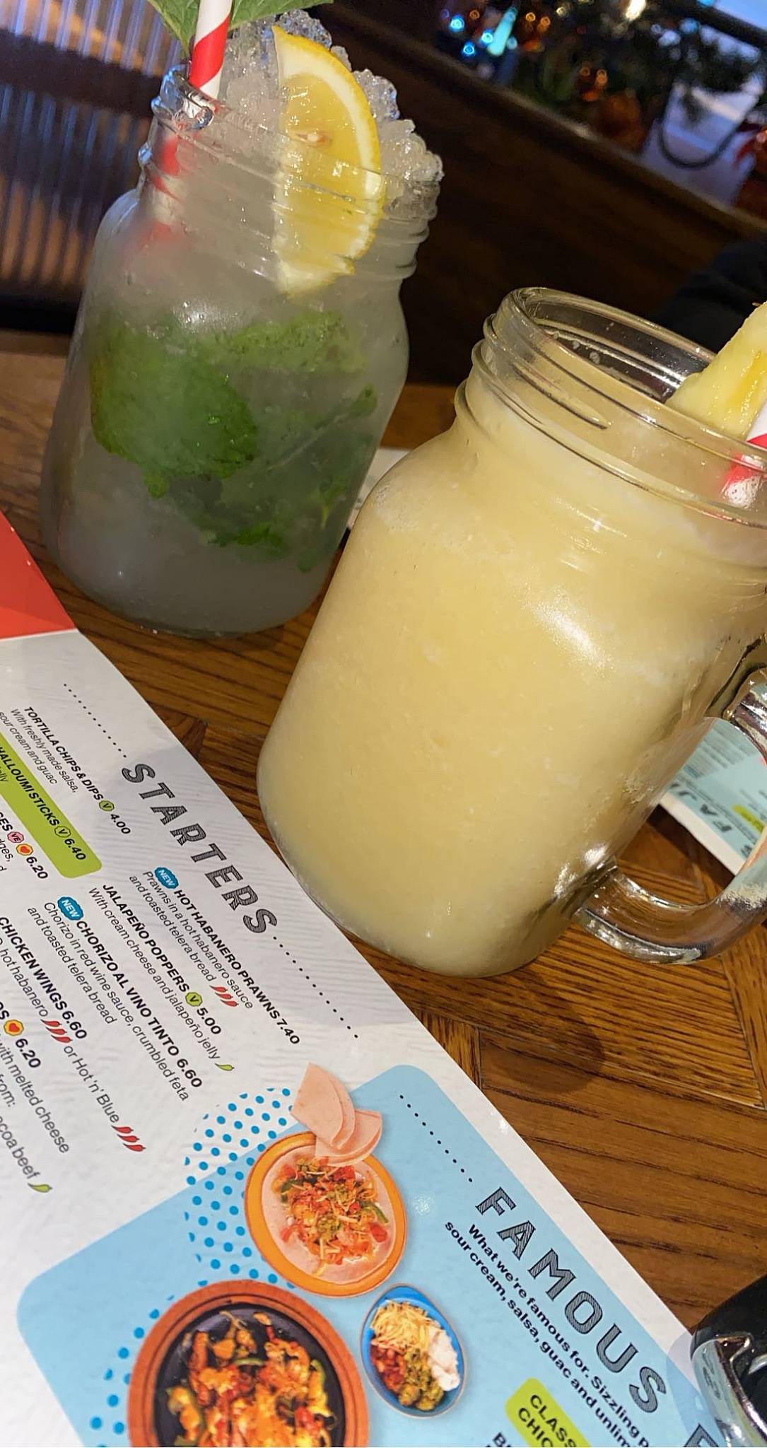 Menu at Chiquito pub & bar, Chester