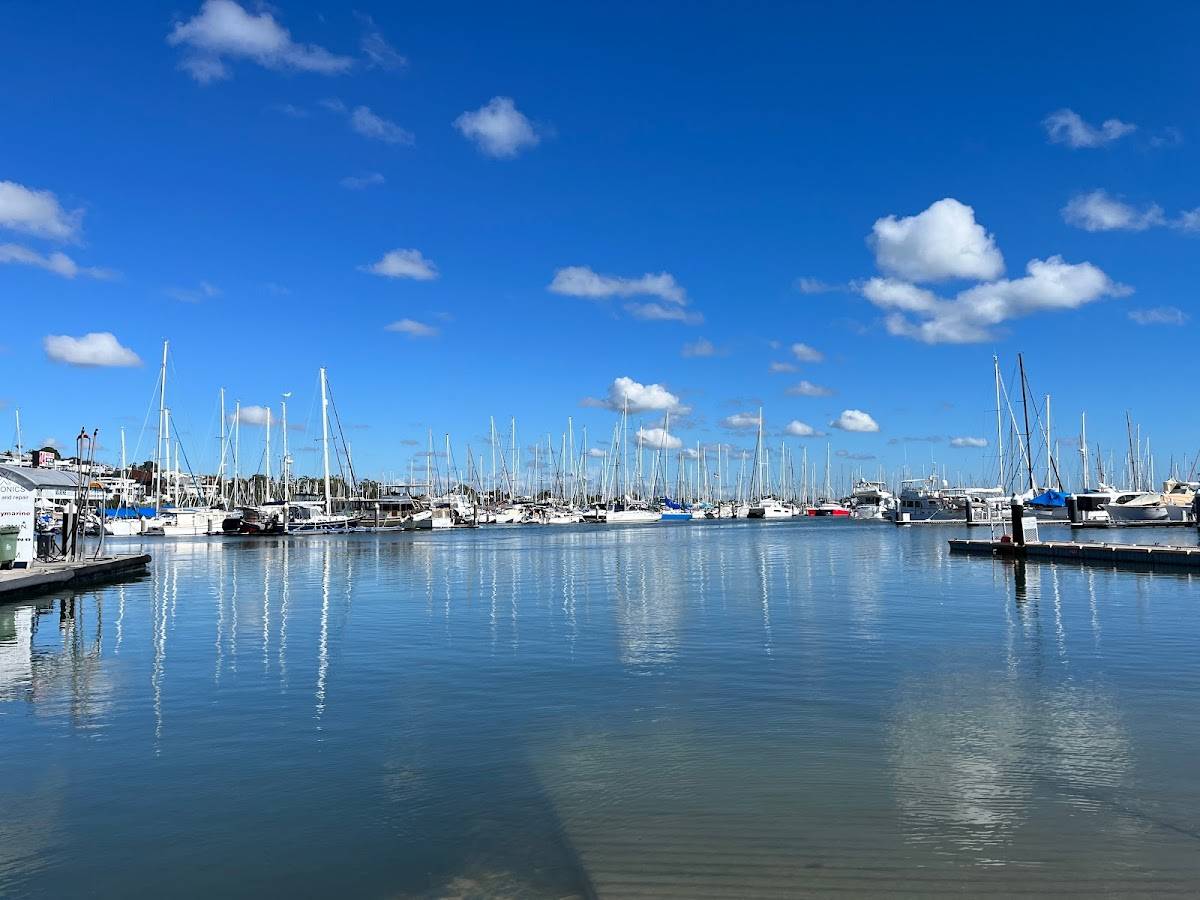 Menu at Royal Queensland Yacht Squadron club, Manly