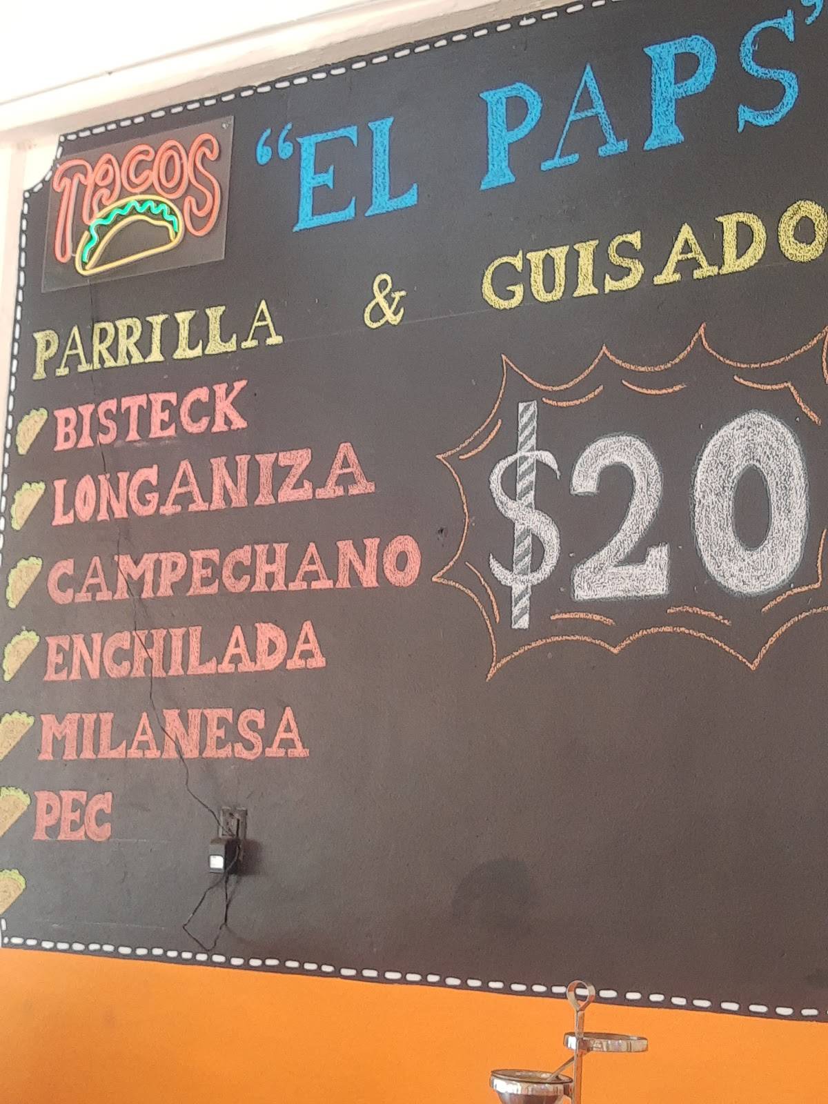 Carta del restaurante Cocina Mexicana “El paps", Ecatepec
