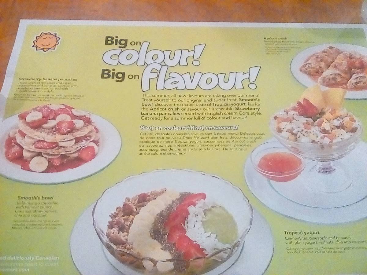 Menu at Cora Breakfast and Lunch restaurant, Kelowna, Harvey Ave #530
