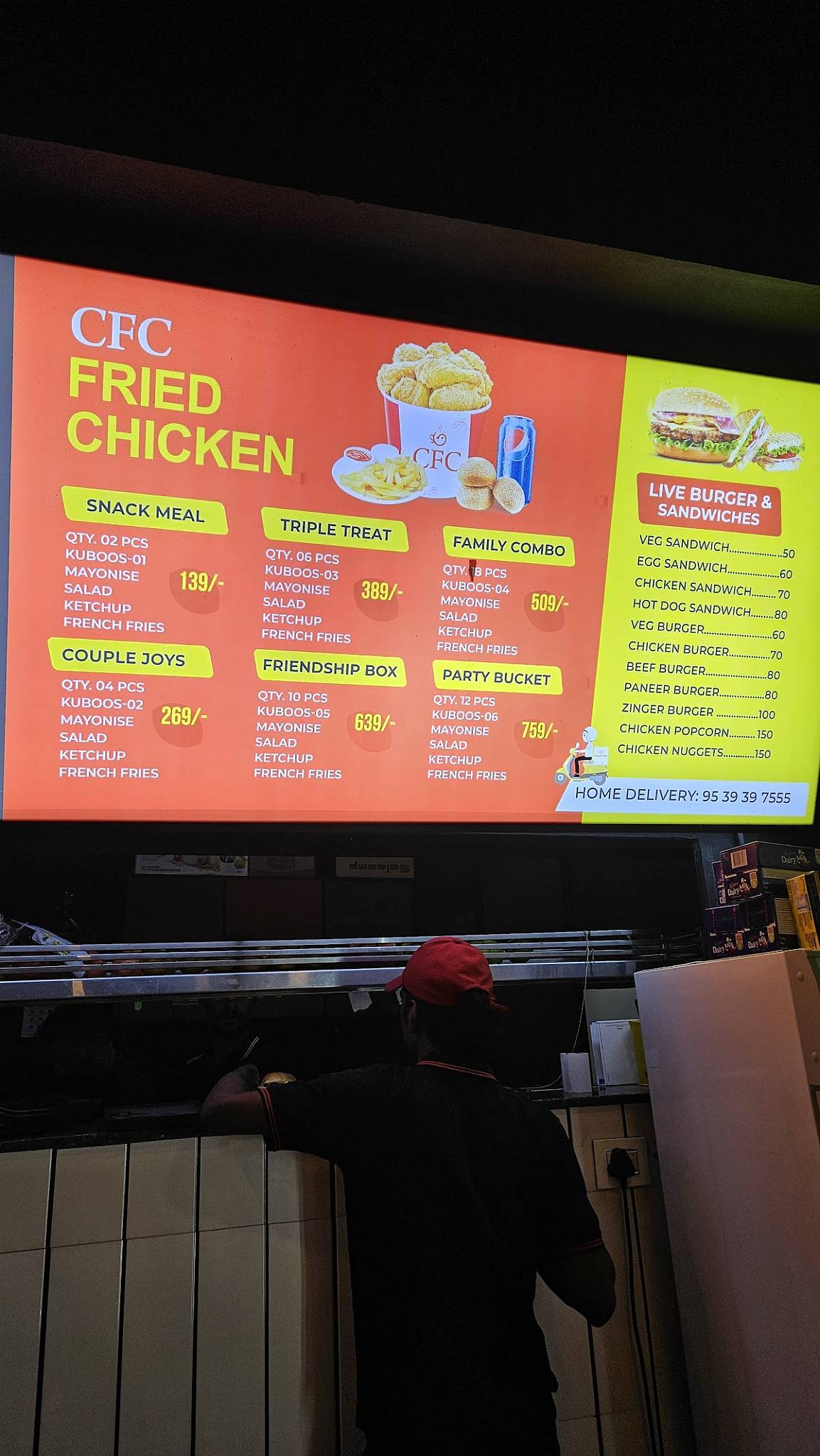 Menu at Corniche Cafe, Kottoppadam