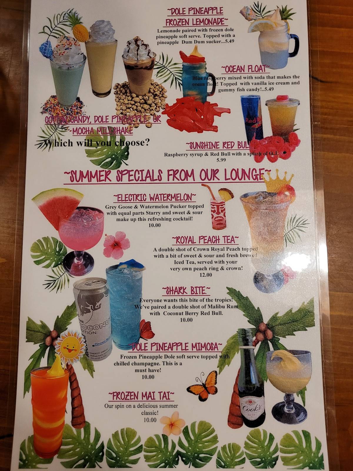 Menu at Country Cousin Restaurant, Centralia