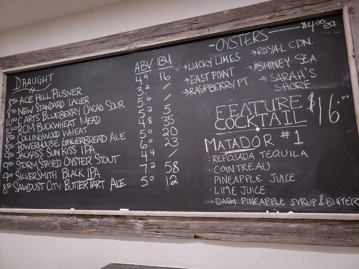 Menu at Craft Farmacy pub & bar, London