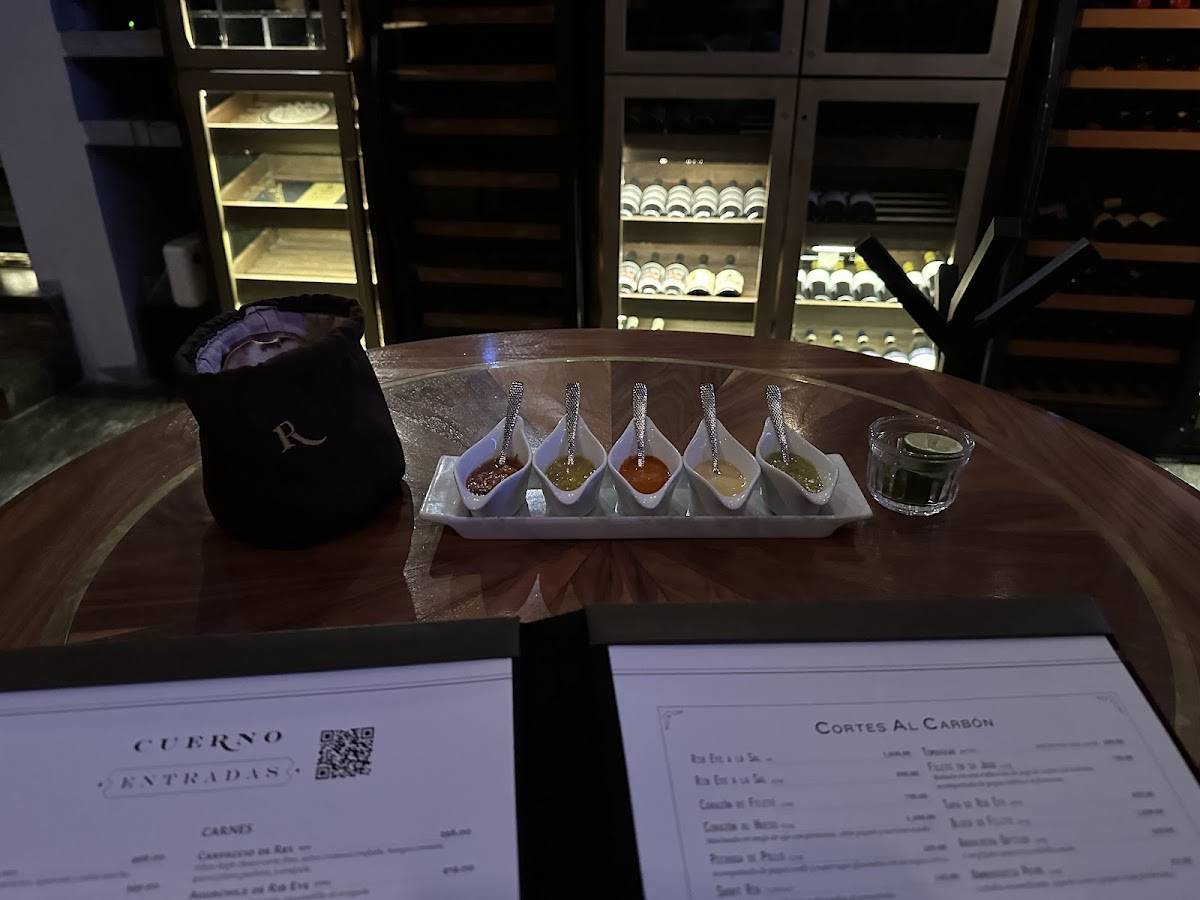 Carta del restaurante Cuerno Calzada, San Pedro Garza García
