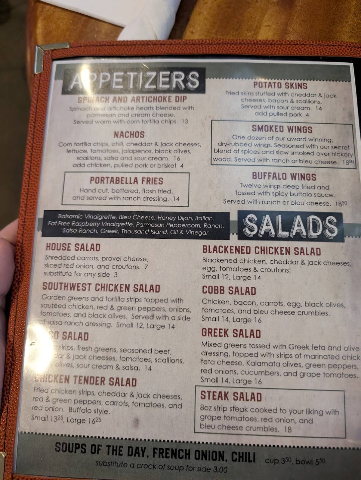 Menu at D. Rowe's Restaurant & Bar, Columbia