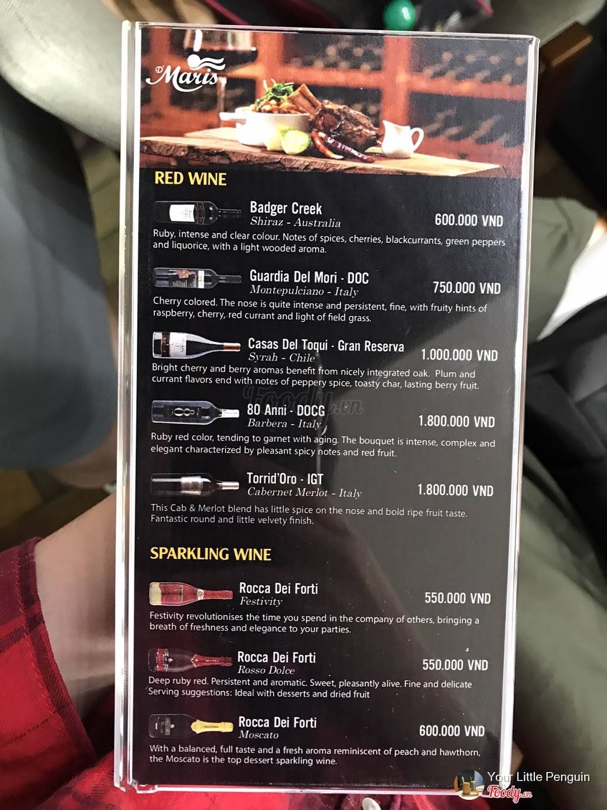 Menu at D'Maris Buffet Cantavil restaurant, Ho Chi Minh City, Tầng 6 ...