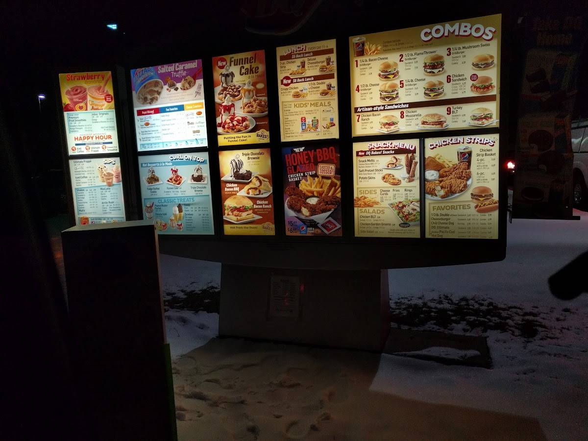 Menu at Dairy Queen Grill & Chill fast food, Hortonville
