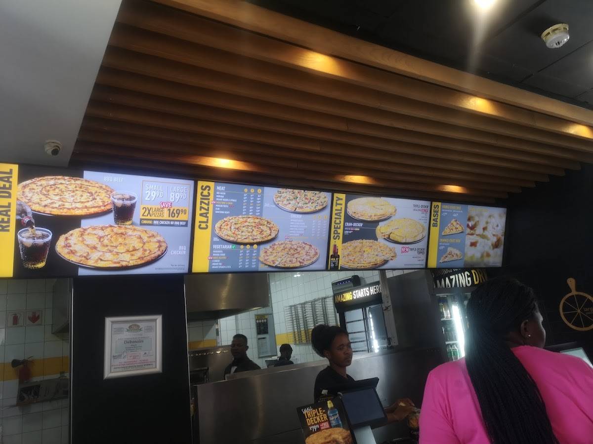 Menu at Debonairs Woodmead Retail park restaurant, Johannesburg