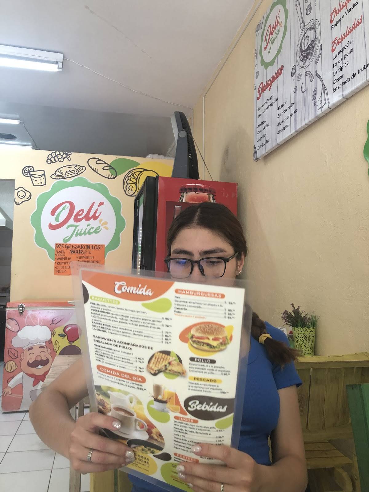 Carta del restaurante Deli Juice Arcos, Guadalajara
