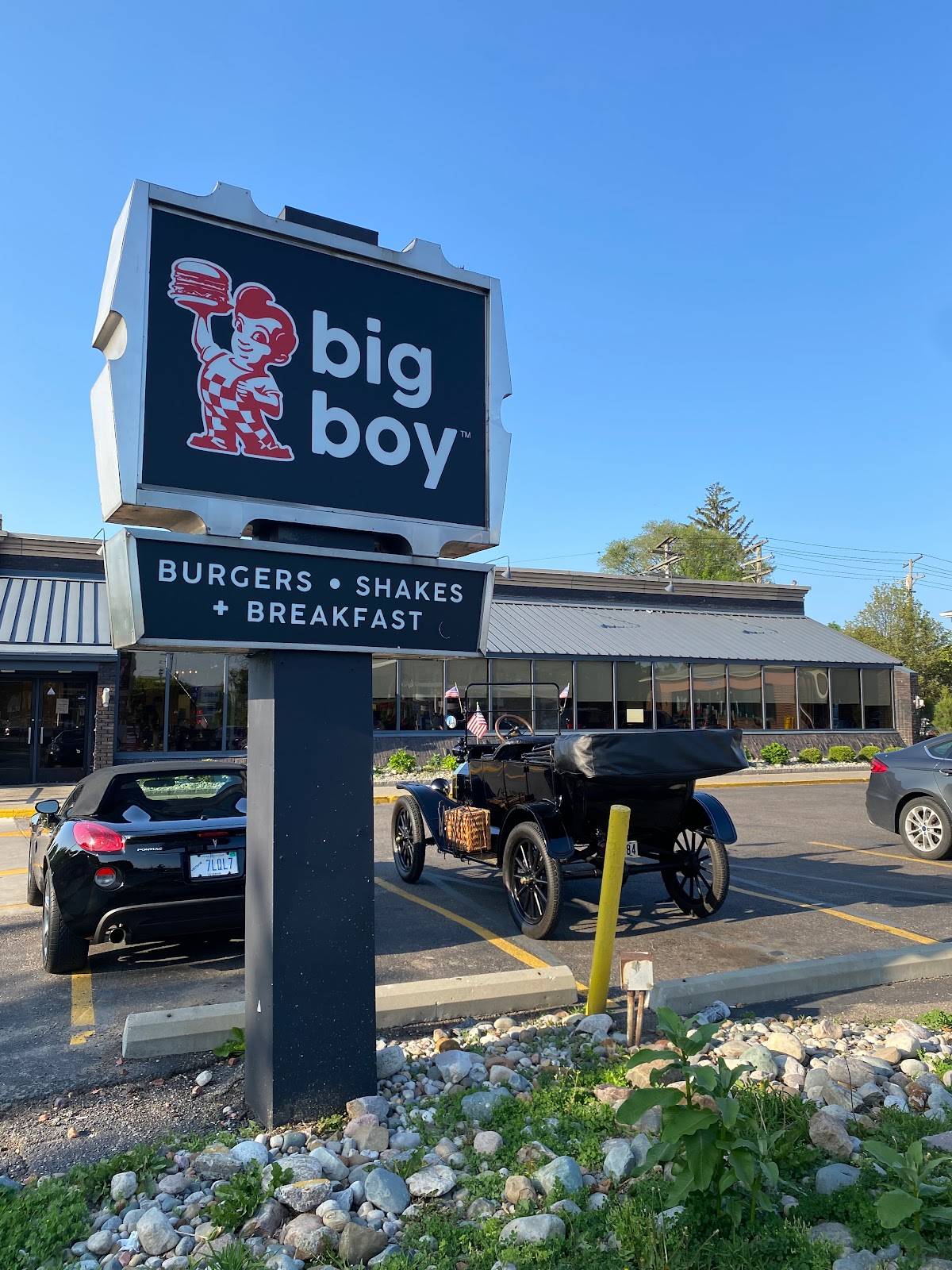 Menu at Big Boy restaurant, Grosse Pointe Woods, Mack Ave