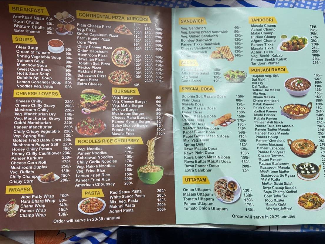Menu at Dolphin Caterers, Nawanshahr