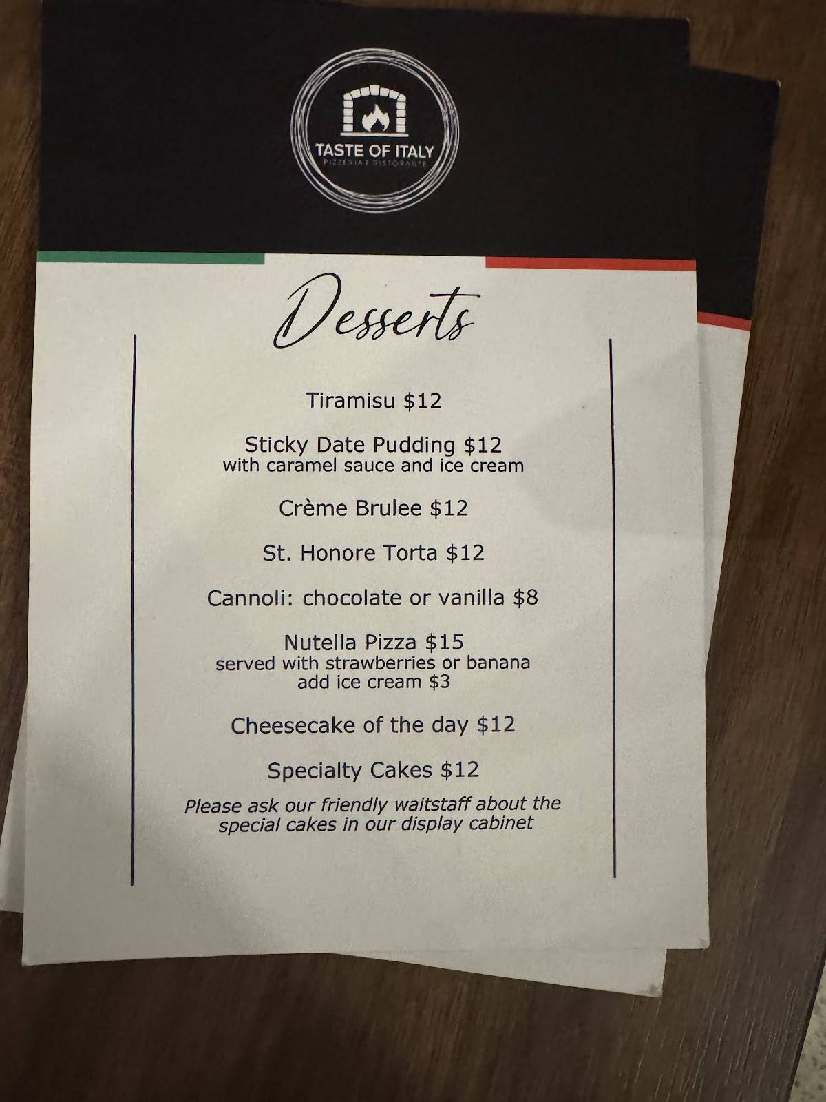 Menu at Dôme Café - Forrestfield cafe, Forrestfield