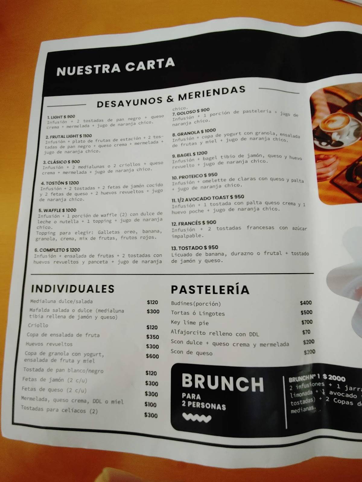 Carta de Donde te Dije bar, Villa Allende, Calle Pte Santiago Derqui 66 ...