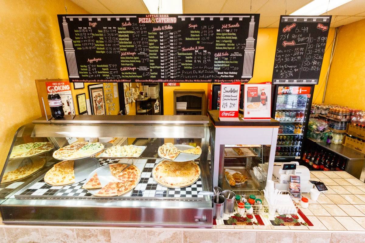 Menu at Doti's Little Roma Pizza & Catering pizzeria, Utica