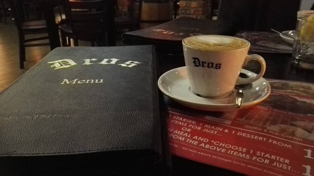 Menu at Dros Okavango restaurant, Cape Town, Okavango Crossing Shopping ...