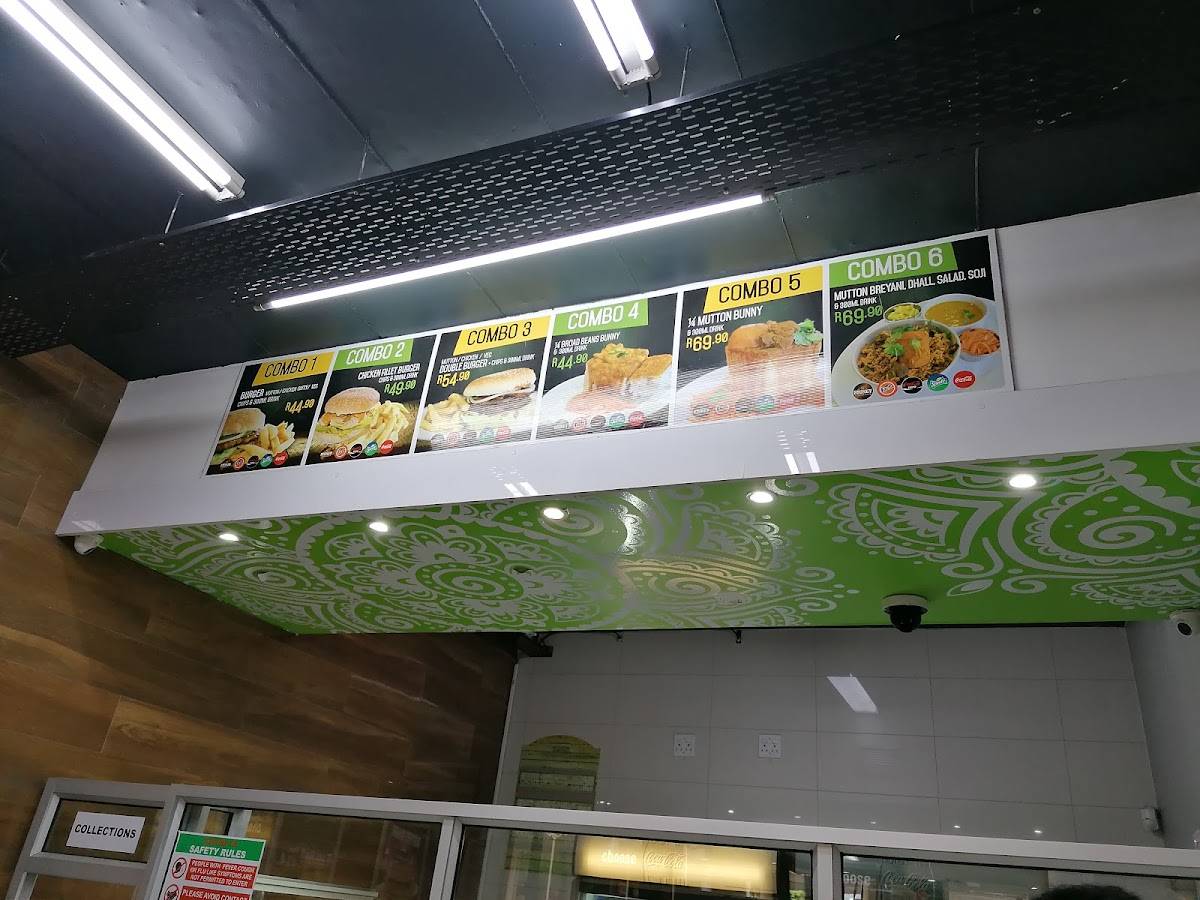 Menu at CaneCutters Umhlanga restaurant, Durban, 70 Horizon Views