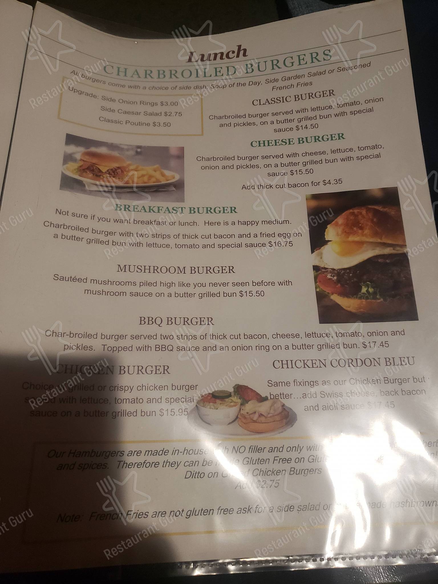 Menu at Eggcellent P'Eats restaurant, Fort Saskatchewan