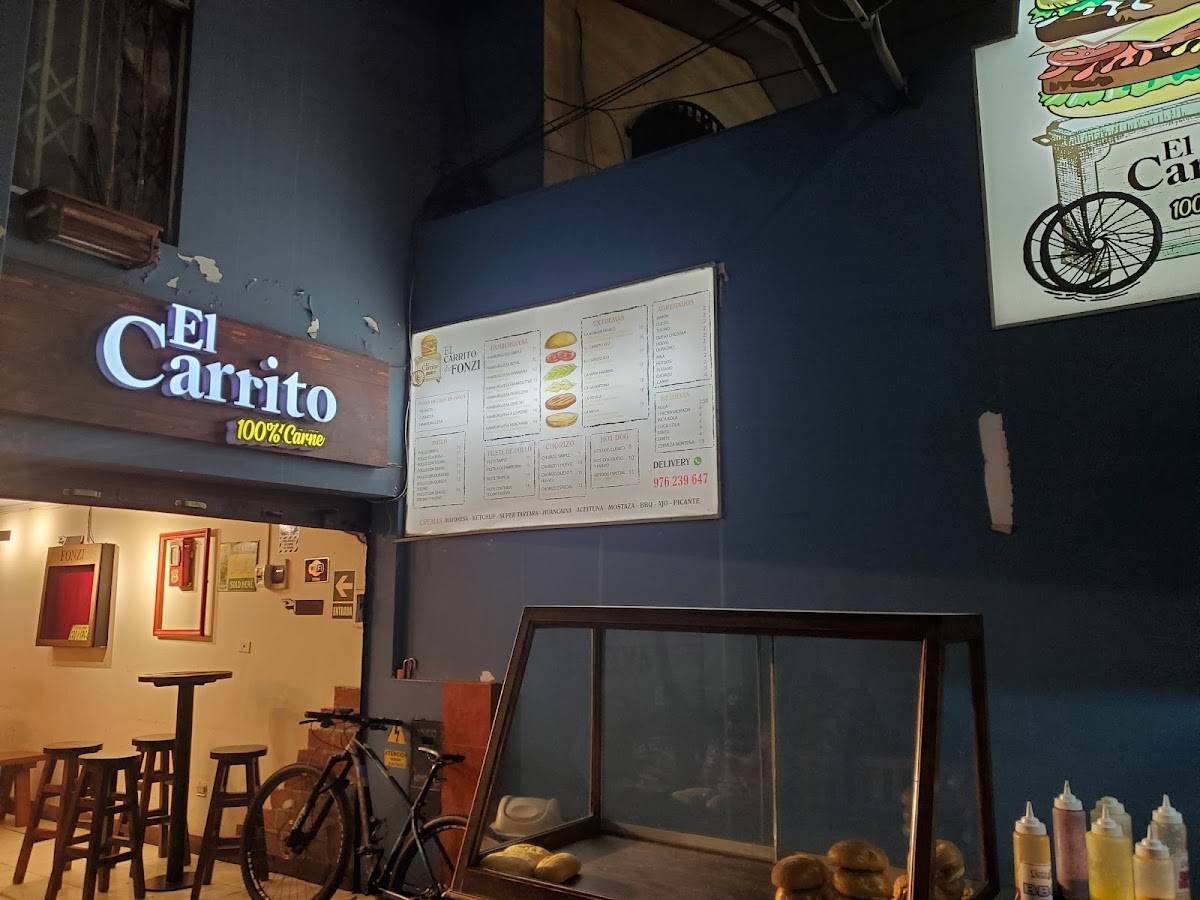 Carta del restaurante El Carrito De Fonzi, Trujillo