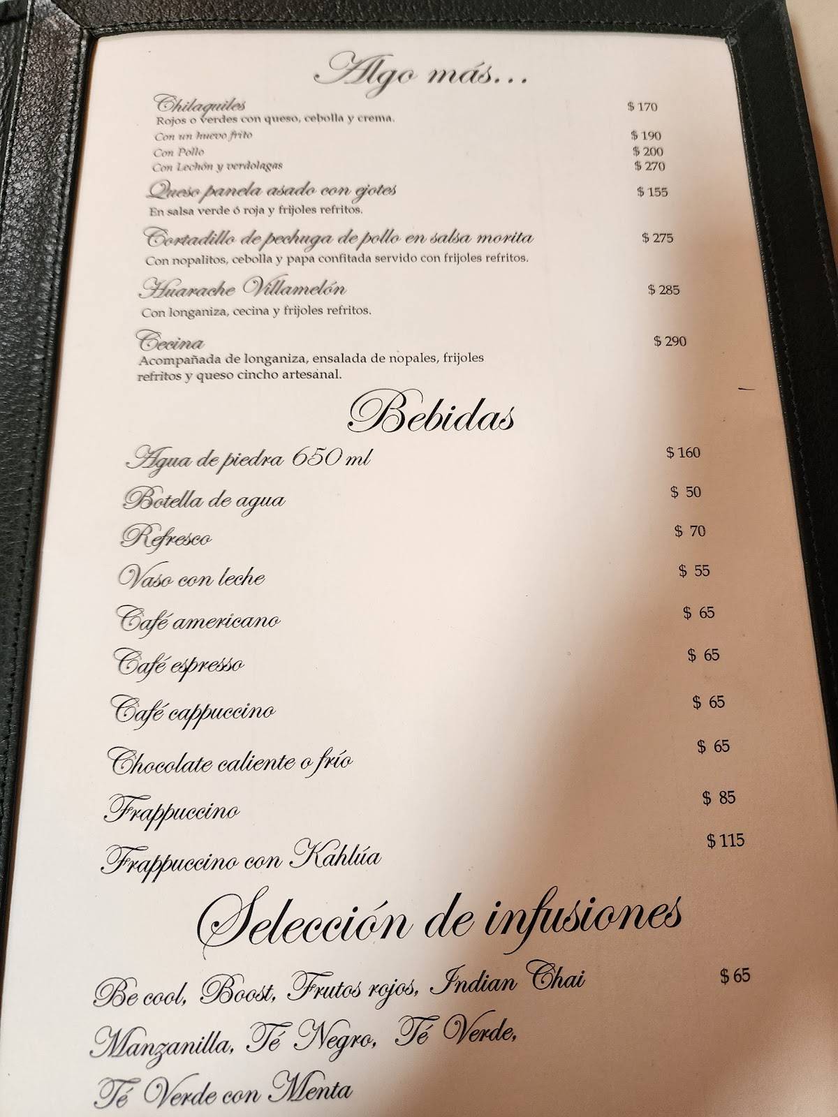 Carta del restaurante El Madrigal, Cuernavaca, Sonora 115 Col. Vista ... Carta del restaurante El Madrigal, Cuernavaca, Sonora 115 Col. Vista ...