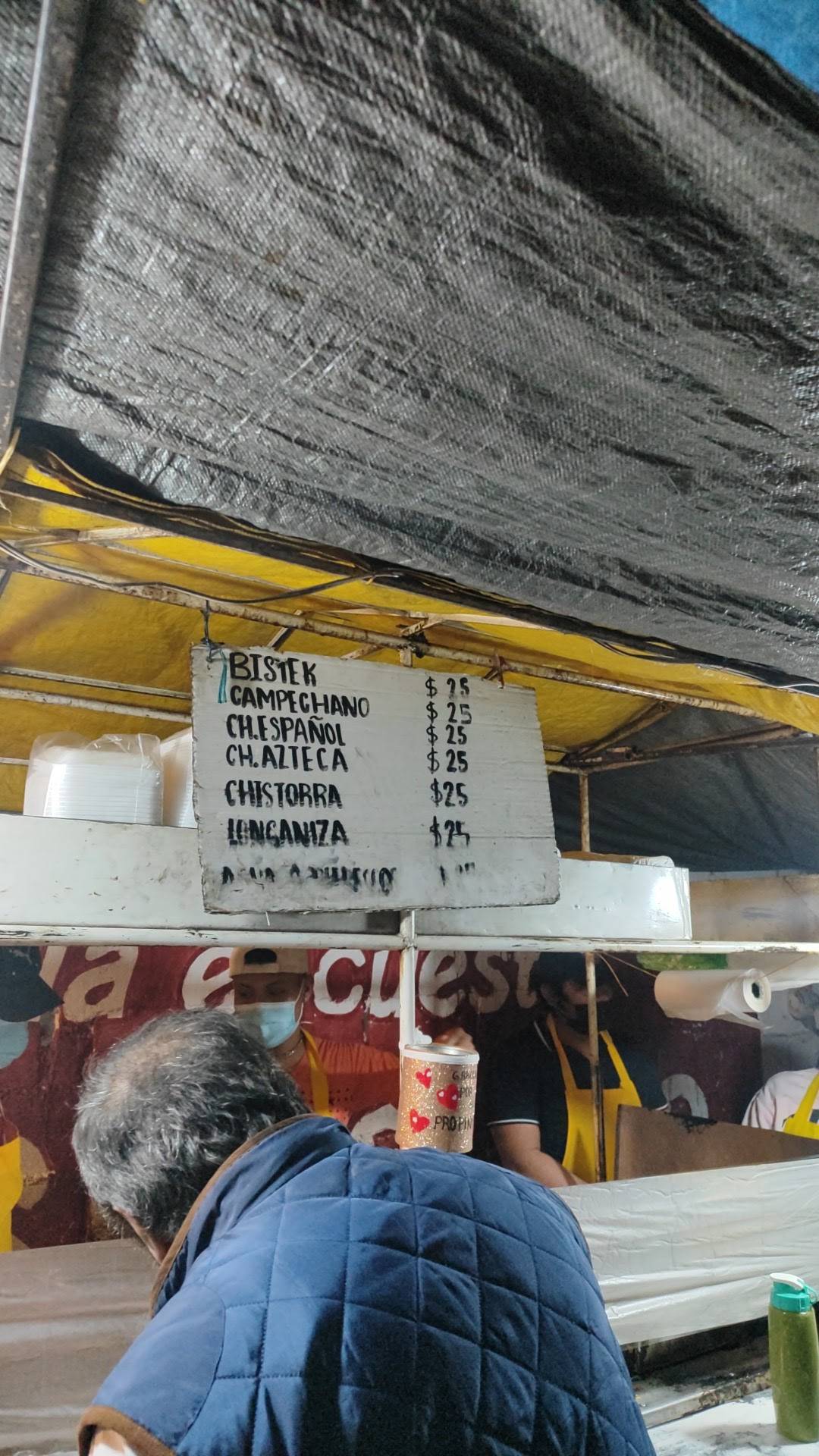 Menu at El sabor chilango restaurant, Tuxtla Gutiérrez, Cjon. Tzapatá