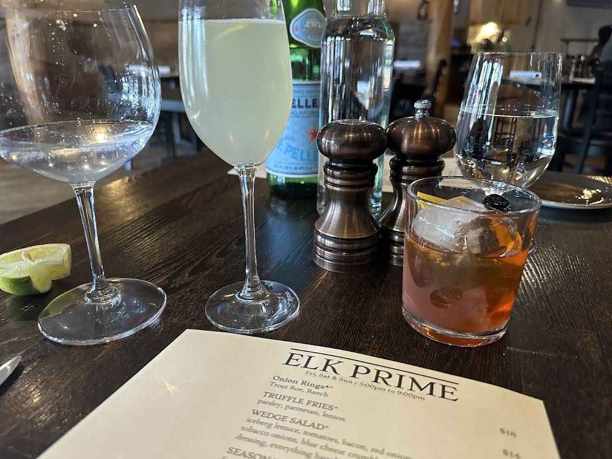 Menu at Elk Avenue Prime pub & bar, Crested Butte