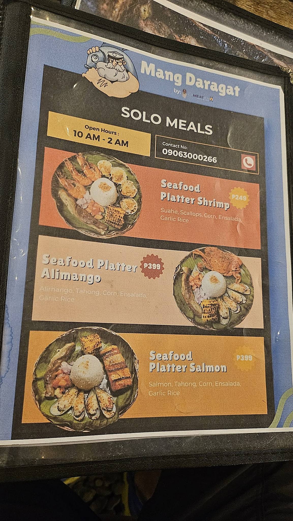 Menu at ErMeataño Marikina restaurant, Marikina