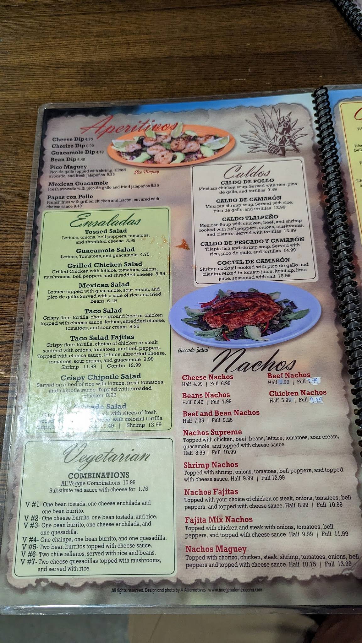 Menu at El Maguey Excelsior Springs restaurant, Excelsior Springs ...
