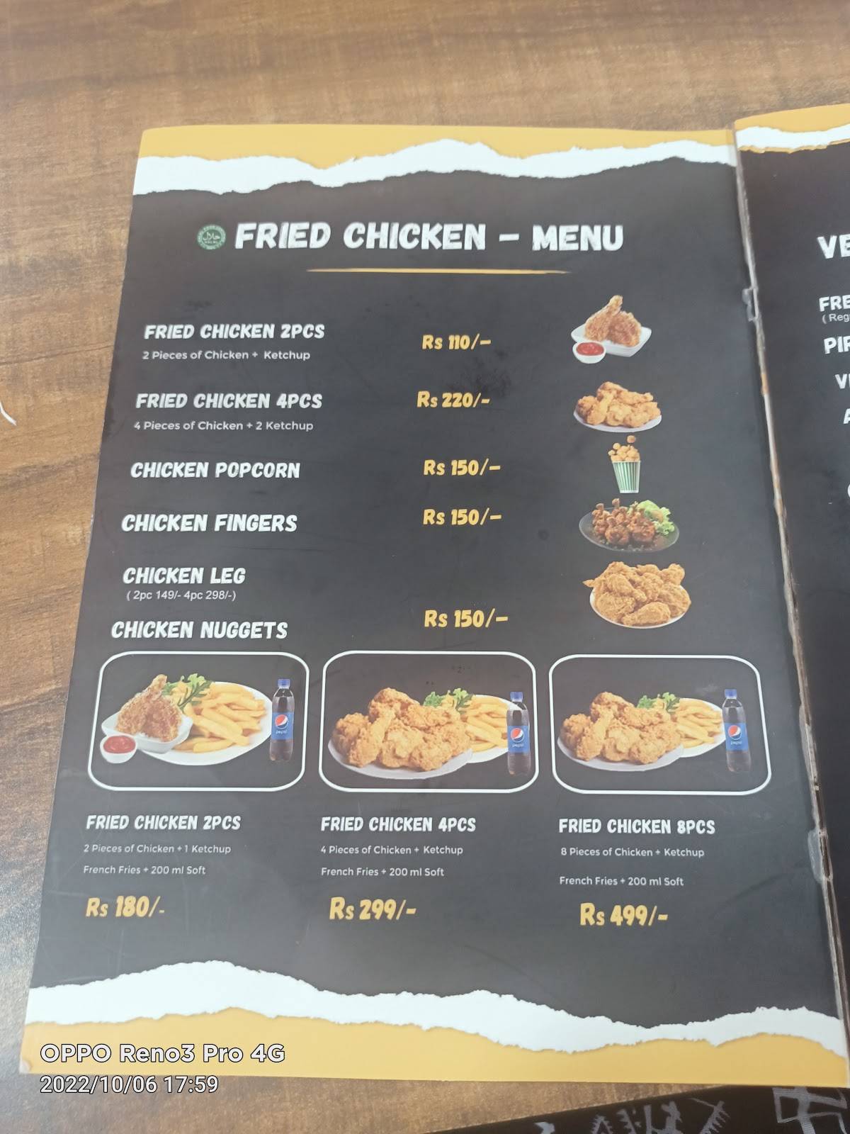 Menu at FOOD HUB - Best Restaurant in Vemulawada, Vemulawada