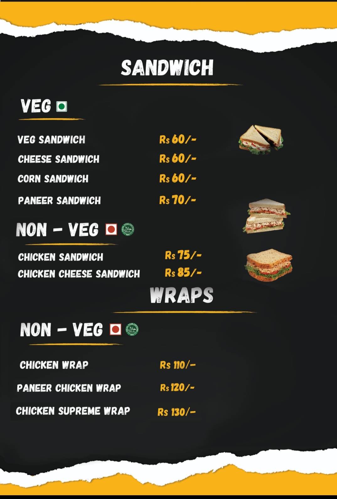Menu at FOOD HUB - Best Restaurant in Vemulawada, Vemulawada