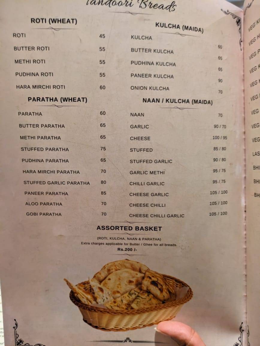 Menu at ASHA MELANGE (A Unit Of Asha Sweet Centre), Bengaluru, 2nd ...