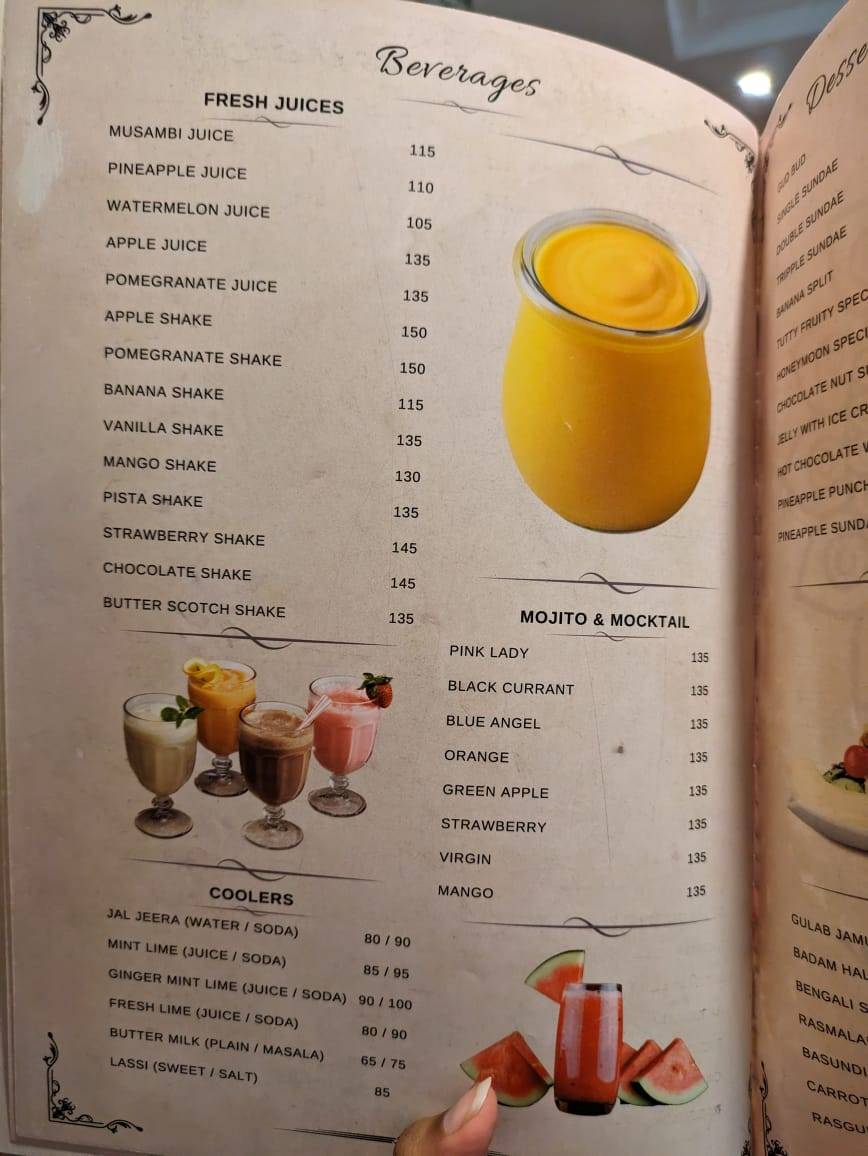 Menu at ASHA MELANGE (A Unit Of Asha Sweet Centre), Bengaluru, 2nd ...