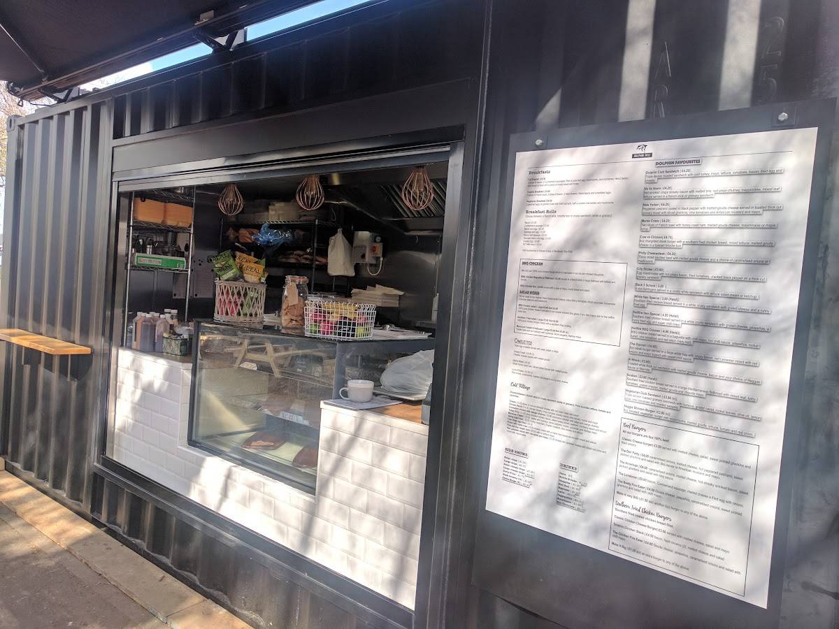 Menu at Dolphin Deli cafe, Crawley