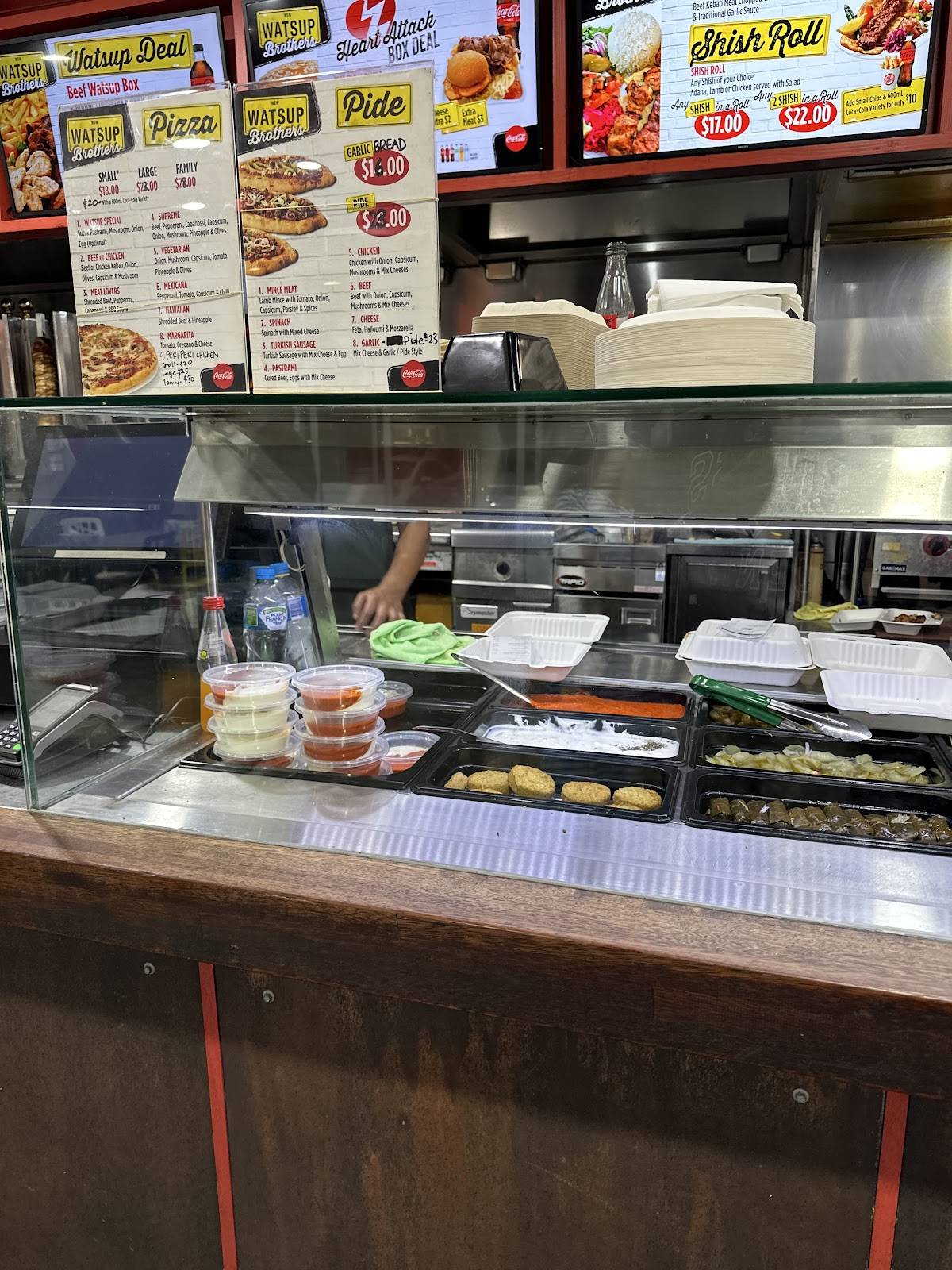 Menu at Watsup Brothers Gregory Hills fast food, Gledswood Hills, 13/1 ...