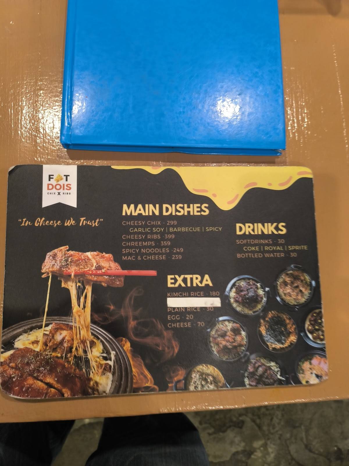 Menu at Fat Dois Parkmall restaurant, Mandaue City, 8WGM+565