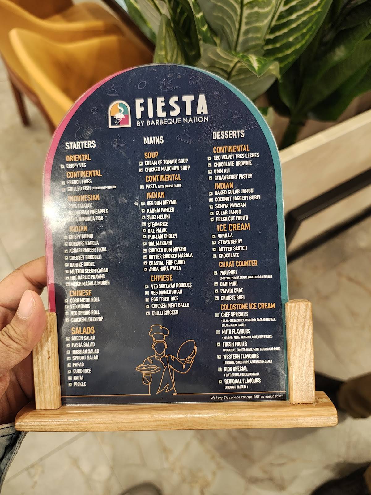 Menu at Fiesta by Barbeque Nation - Vega City, Bengaluru