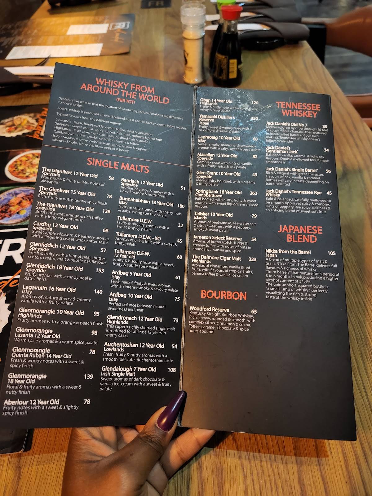 Menu at Fireroom Montecasino restaurant, Randburg, no. 64 Montecasino ...