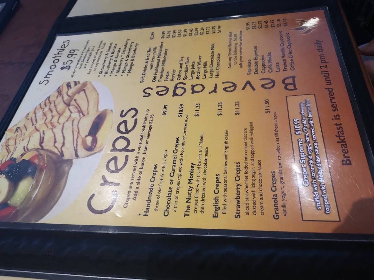 Menu at Fireside Deli & Family Restaurant, Kitchener
