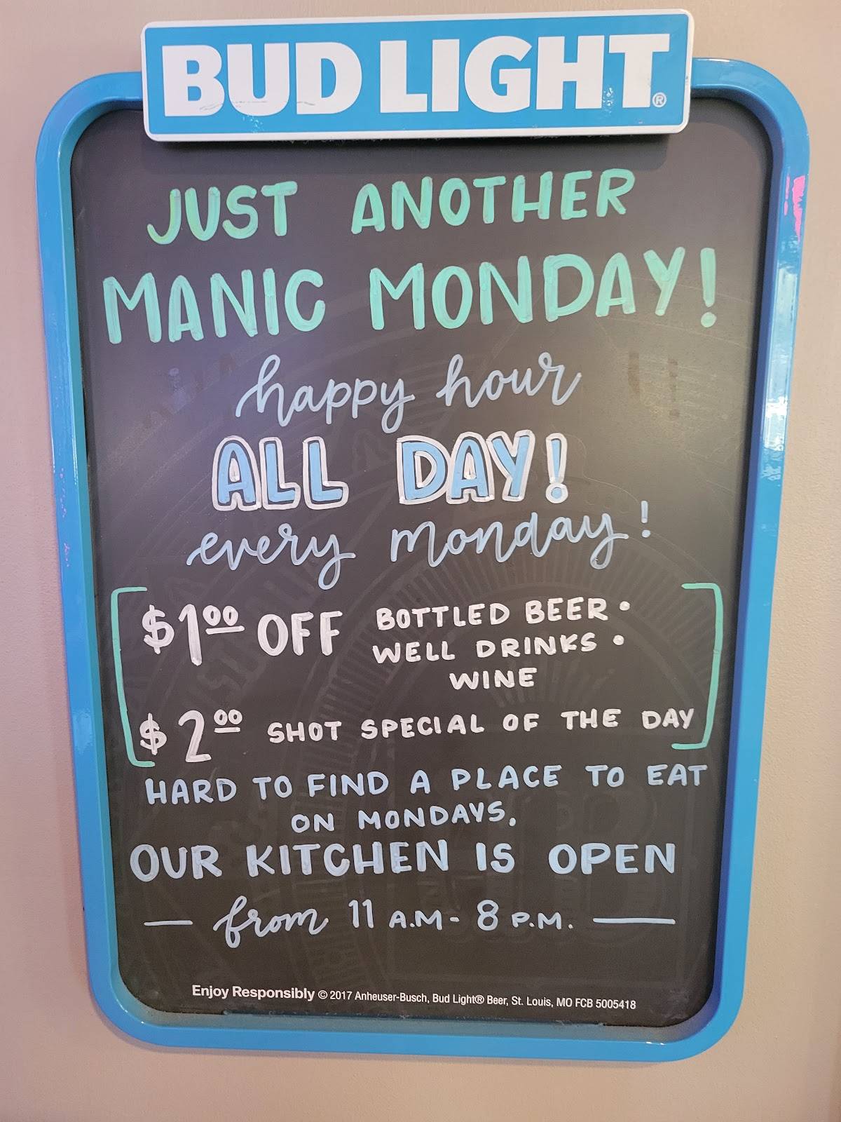 Menu at Henke’s Tavern pub & bar, Florissant