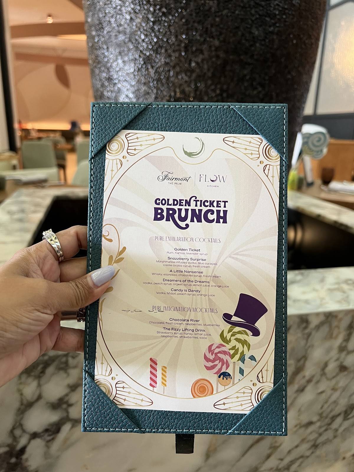 Carta del restaurante Flow Kitchen, Dubai, Lower Ground Floor