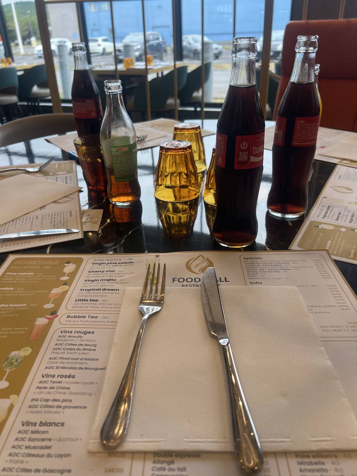 Menu au Food Hall restaurant, Augny