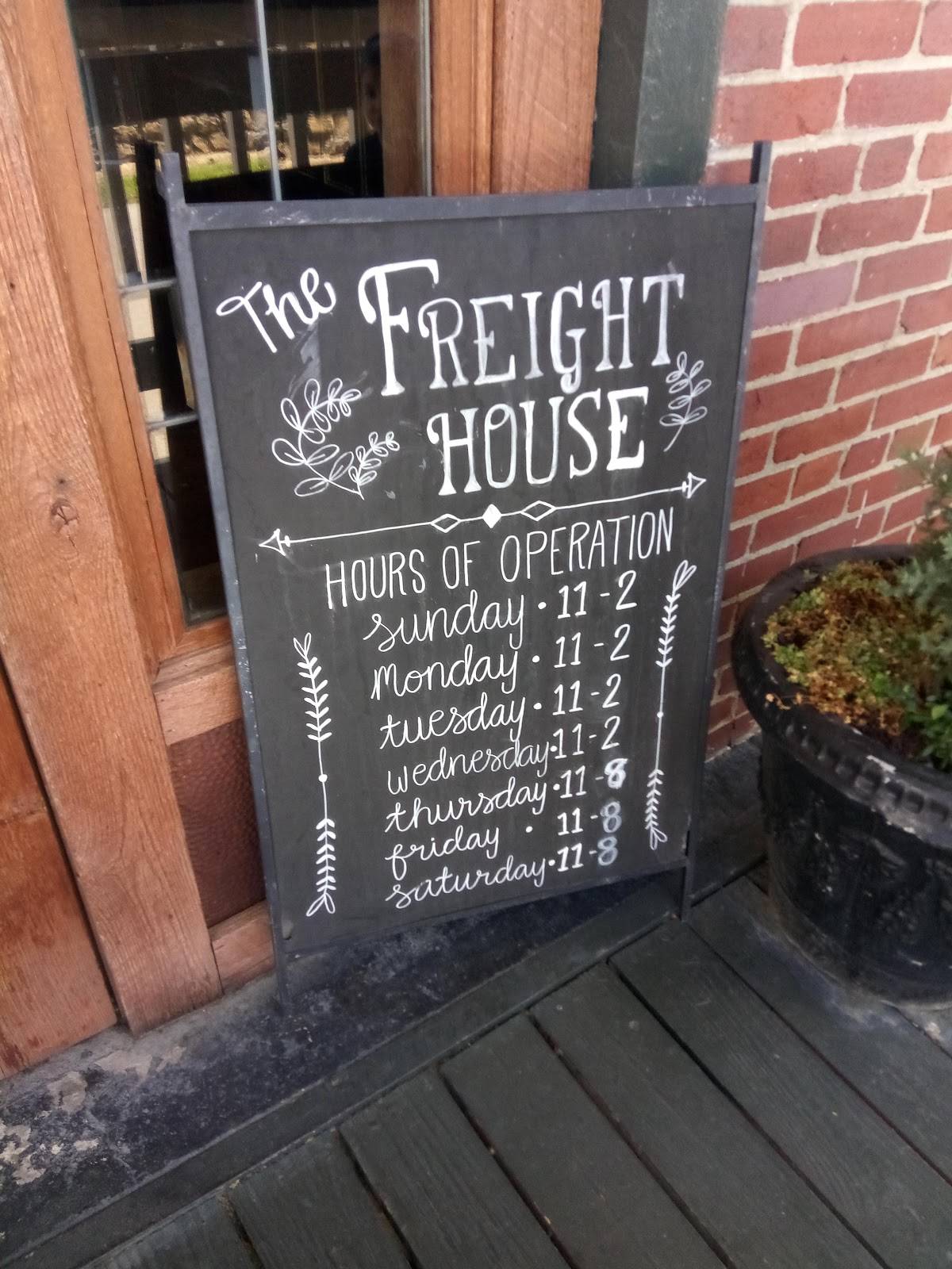 Menu at Freight House Restaurant, Hartselle