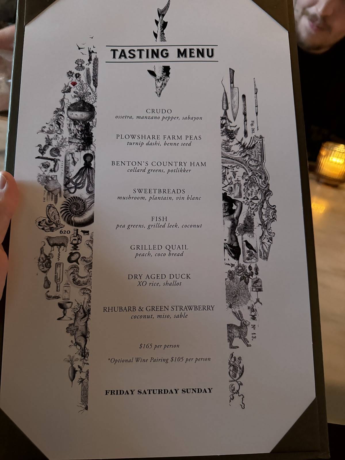 Menu at Friday Saturday Sunday restaurant, Philadelphia, 261 South 21st ...