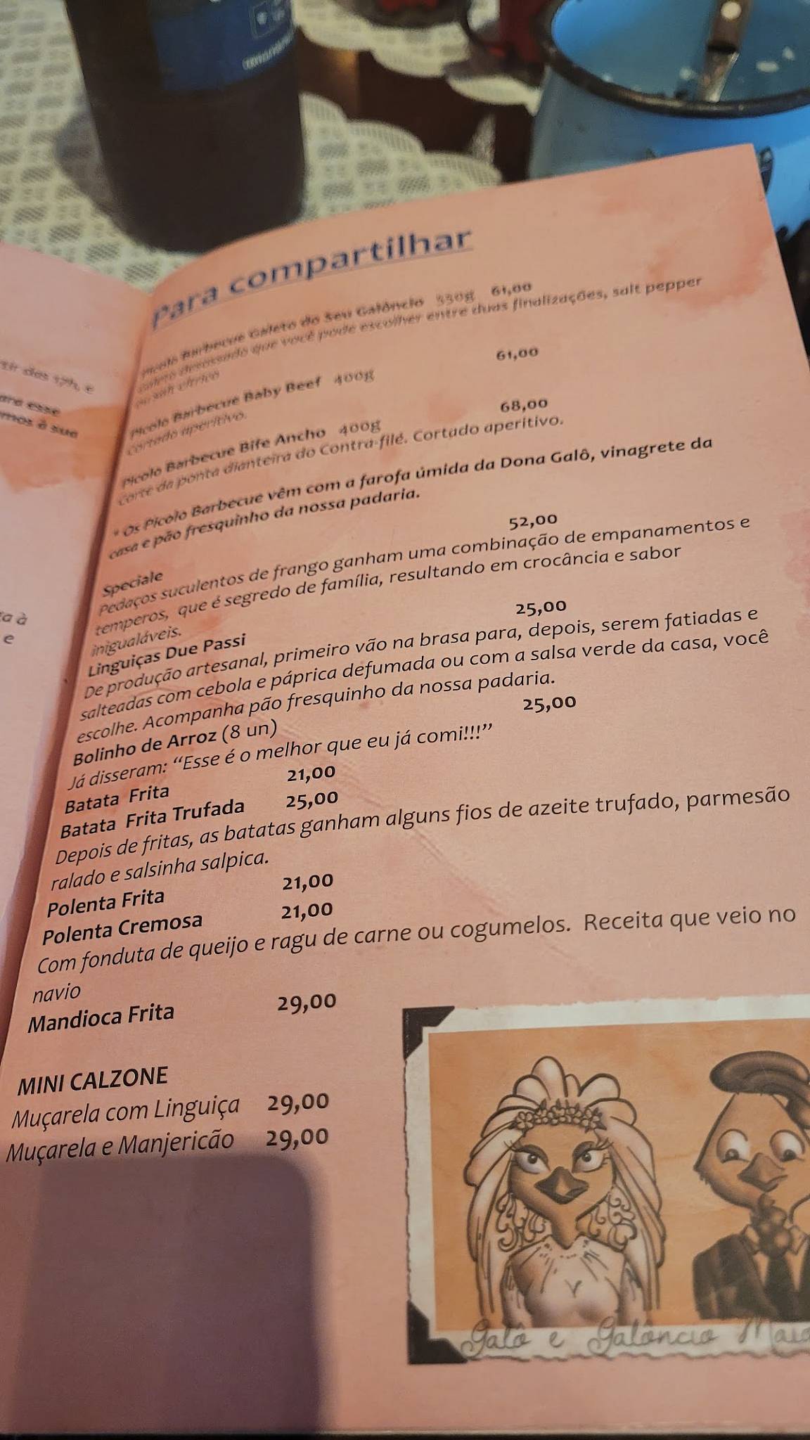 Menu em Galeteria Dona Galô restaurante, São Paulo